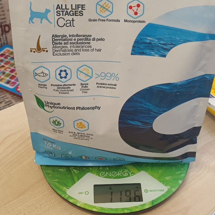 Корм alleva allergocontrol для кошек