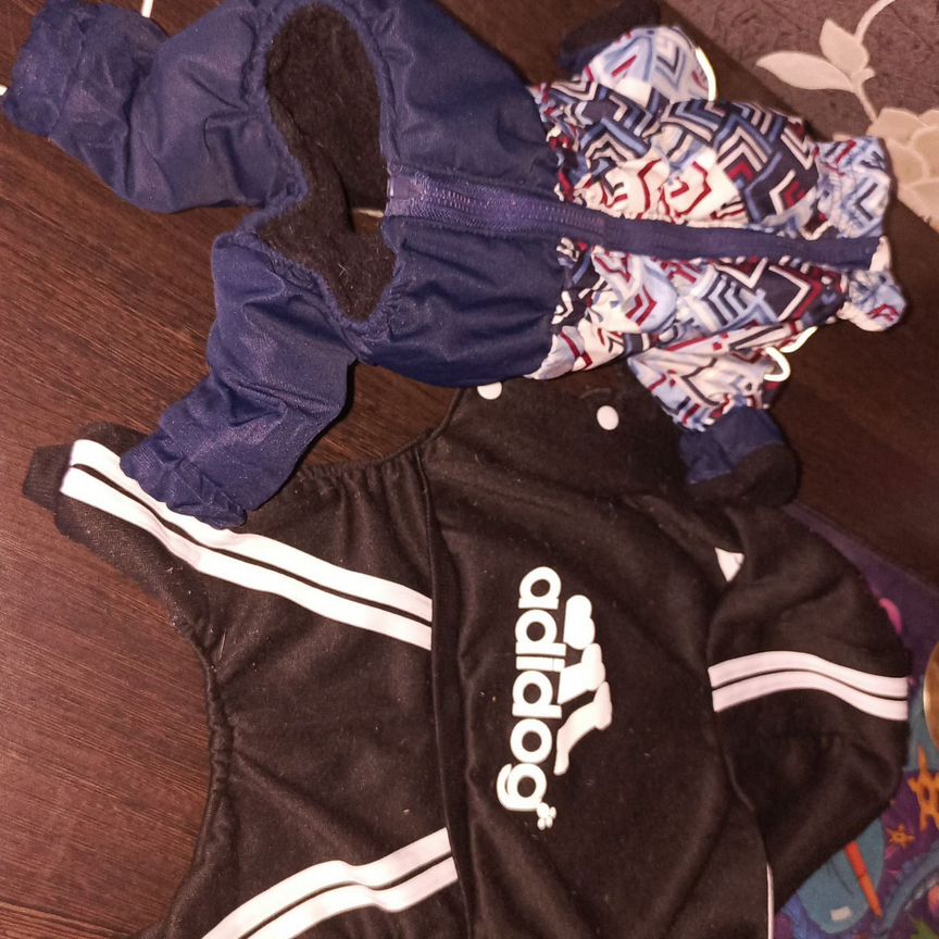 Одежда для маленьких собак. За оба комбинезона