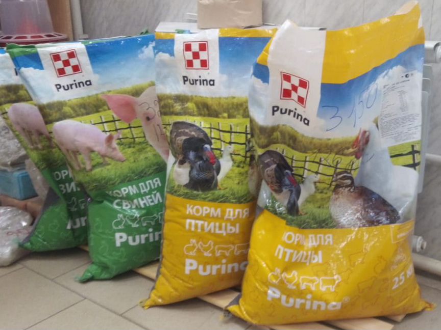 Корма для животных