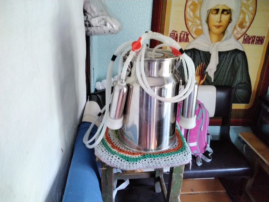Доильный аппарат, для коз