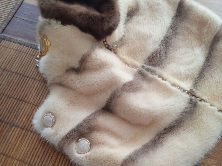 Шубка из натурального меха для собачки