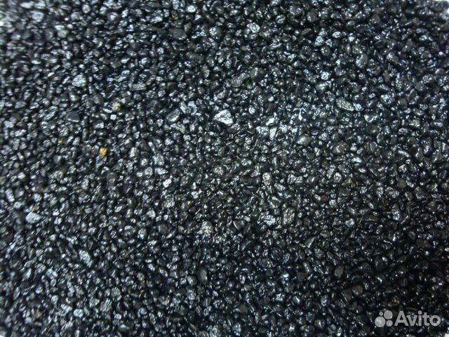 Грунт для аквариума barbus кварцит, черный, 2-5мм