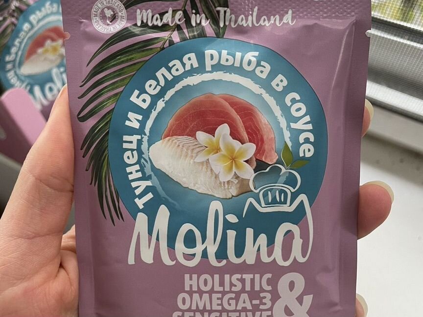 Molina 24 шт белая рыба+тунец