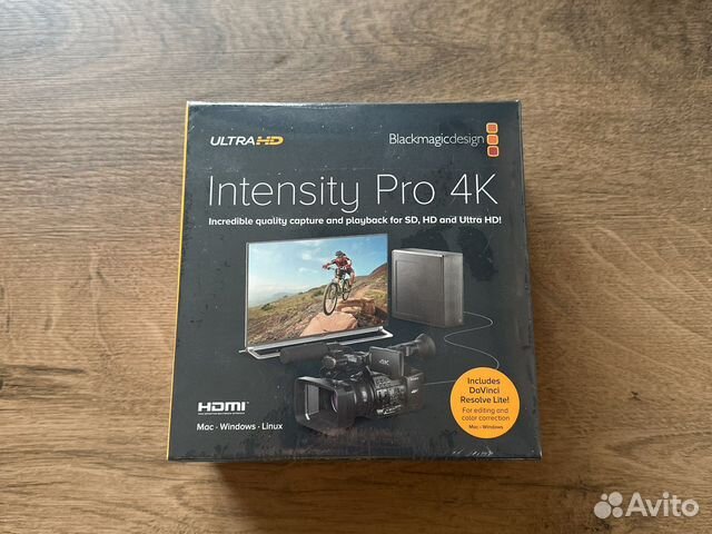 Blackmagic Intensity Pro 4k купить в Москве | Электроника | Авито