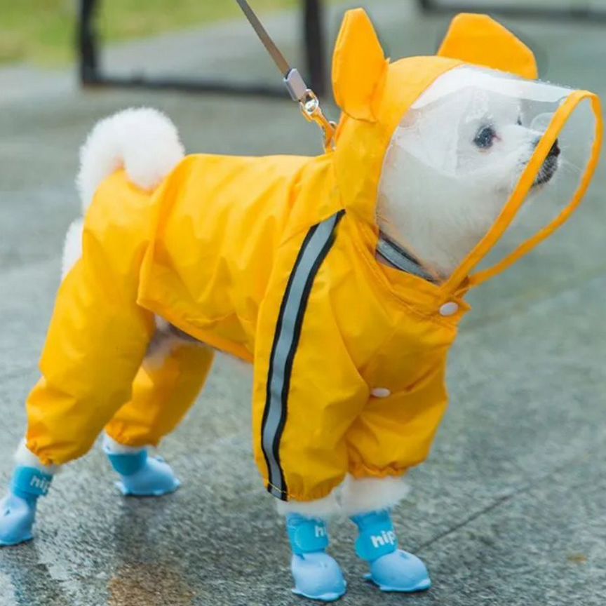 Дождевик для собак размер L
