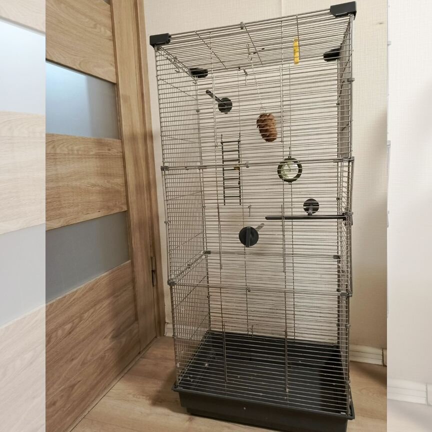 Клетка для птиц 90х42х30см большая
