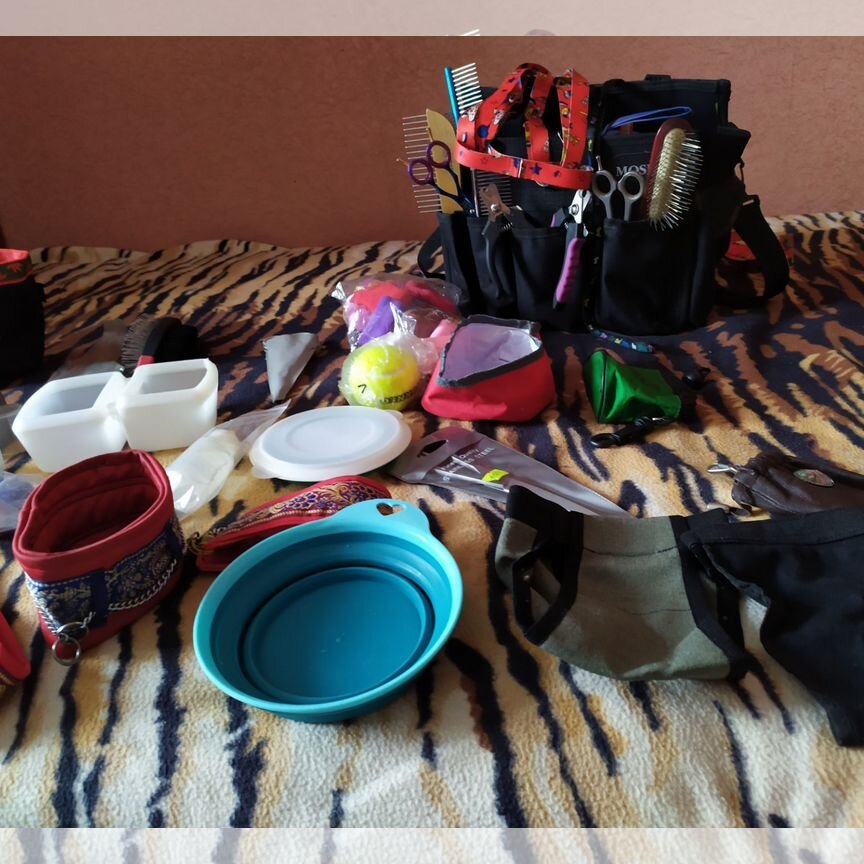 Сумка с принадлежностями для собак