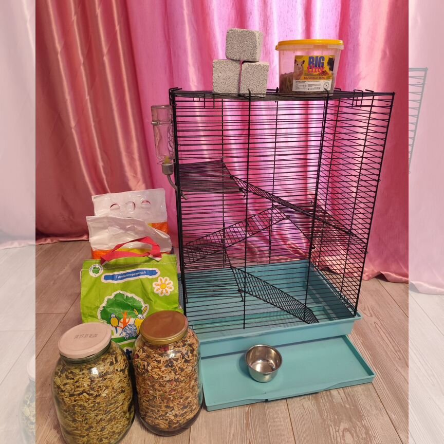 Клетка для грызунов   много всего остального