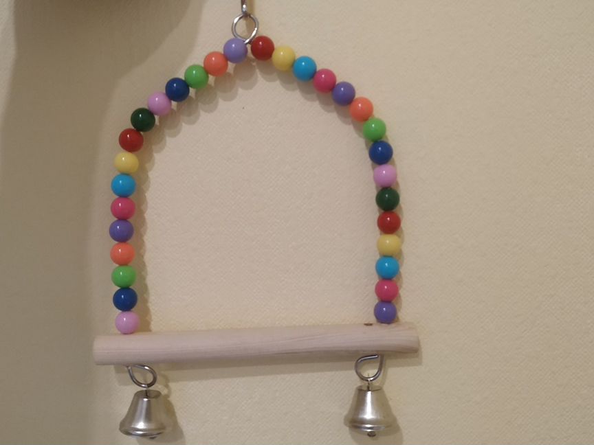 Качели для попугая