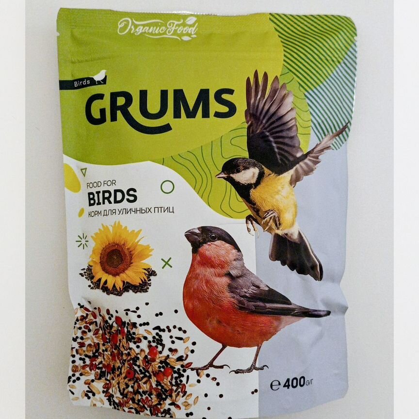 Корм для уличных птиц Grums