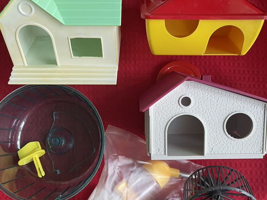 Домики хомякам. Хомяки сирийские ручные. Доставка