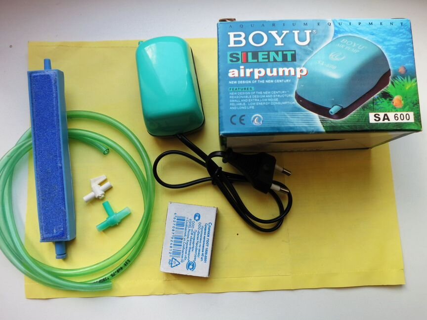 Компрессор для аквариума boyu SA600