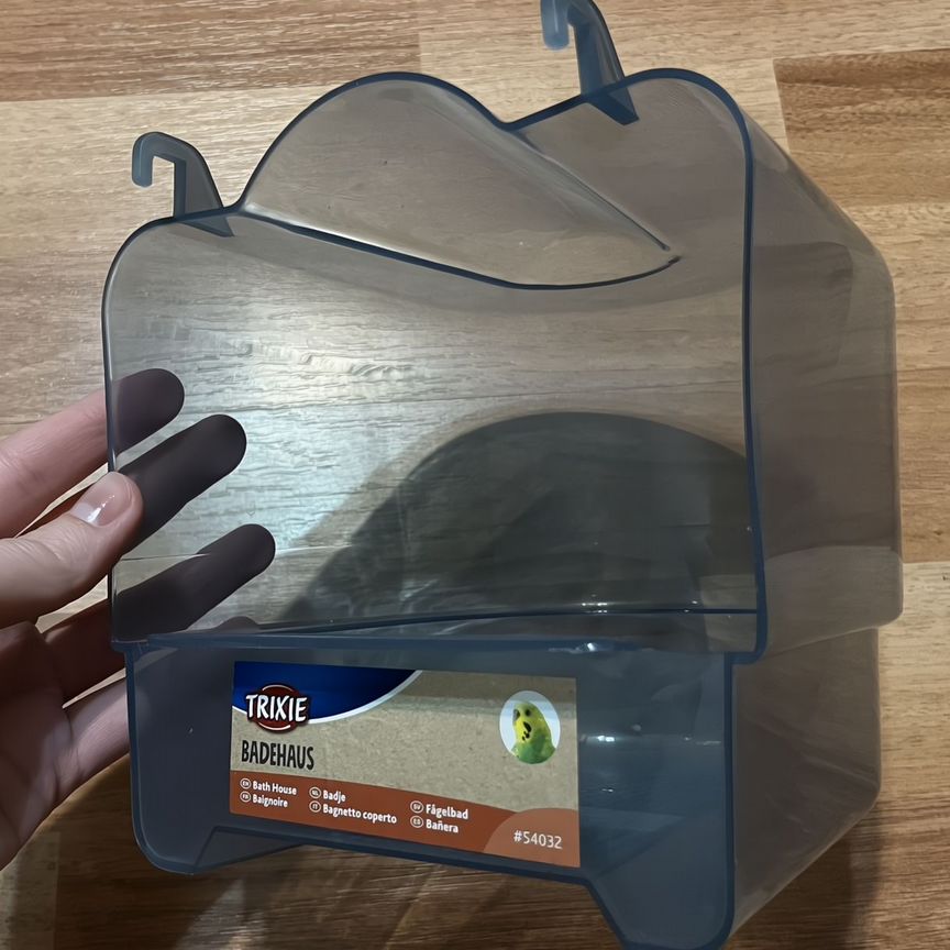 Игрушки, клетка-перевозка, корм для попугайчика