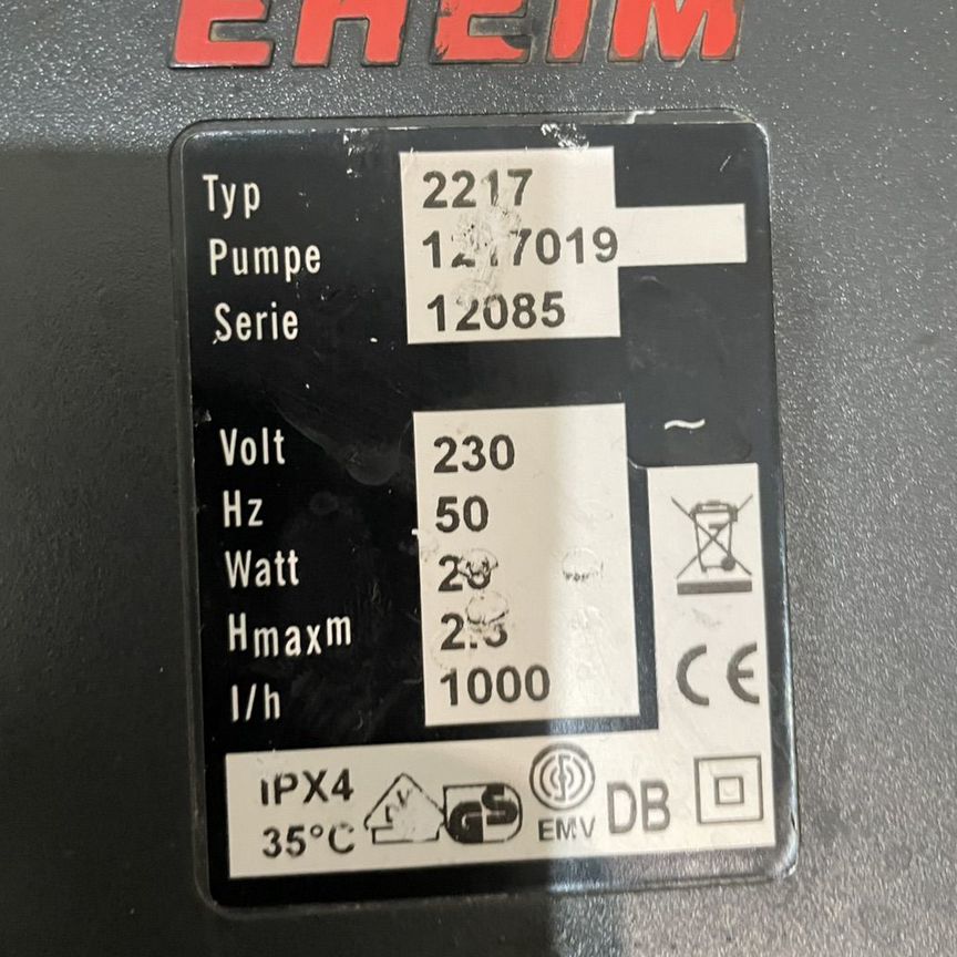 Фильтр внешний eheim classic 600
