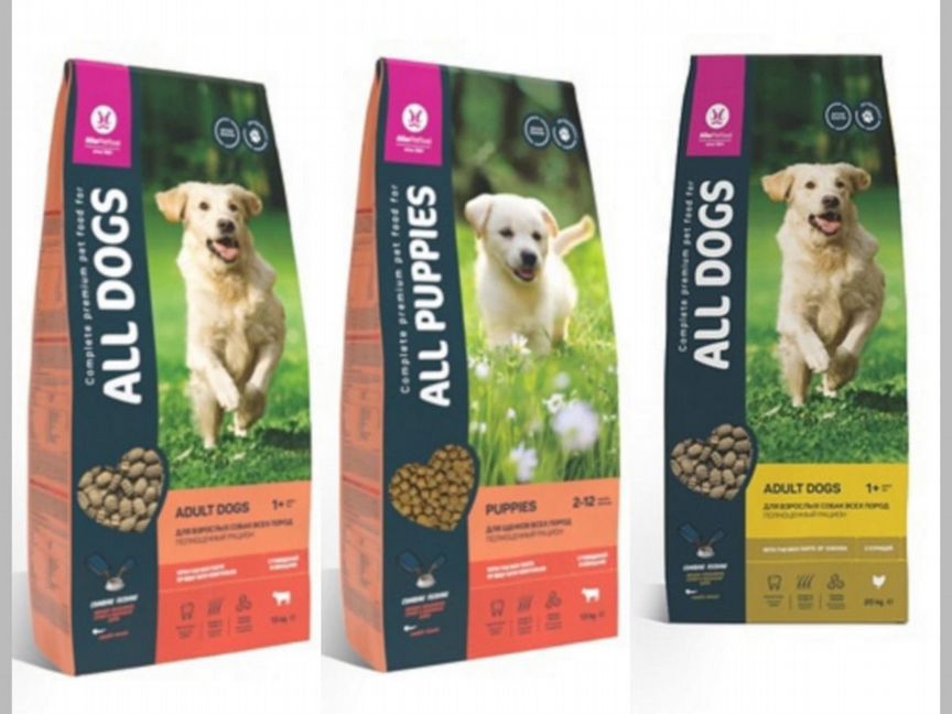 All Dogs (Ол Догс) корм для собак и кошек