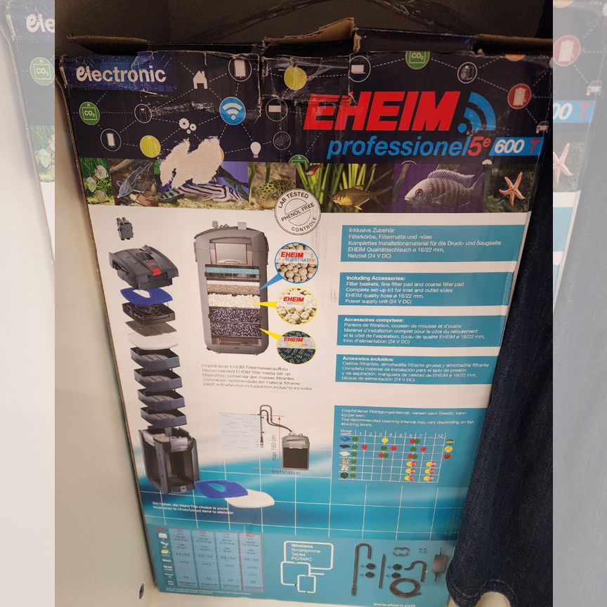 Eheim professionel 5e-600T WiFi 1850л/ч (до 600 л)