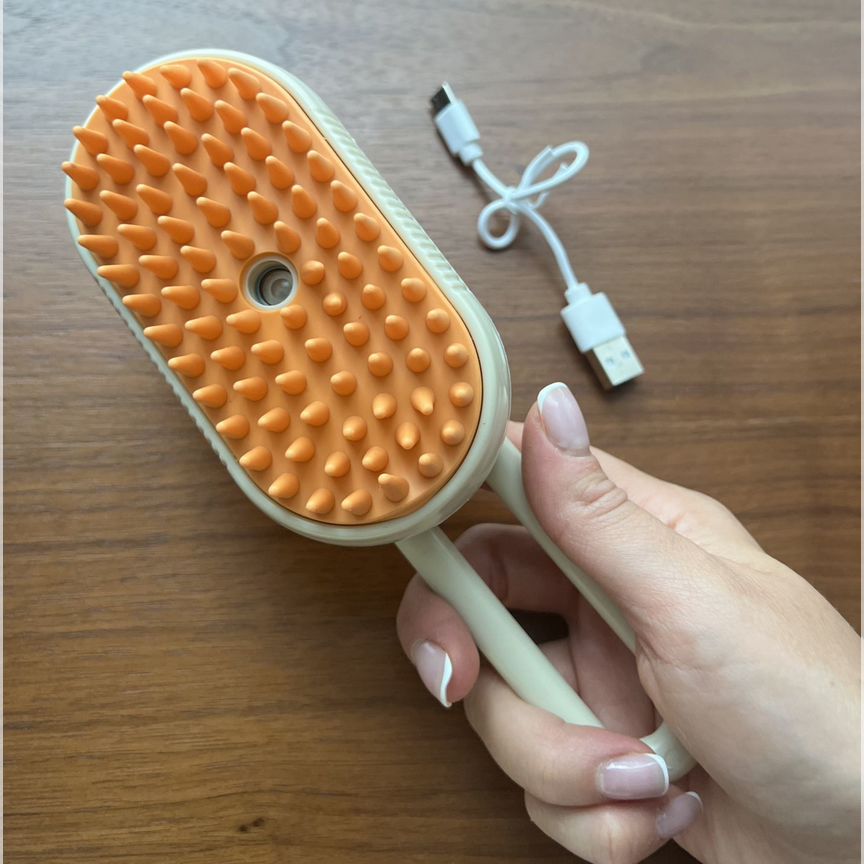 Паровая щетка для кошек 1шт без зарядки