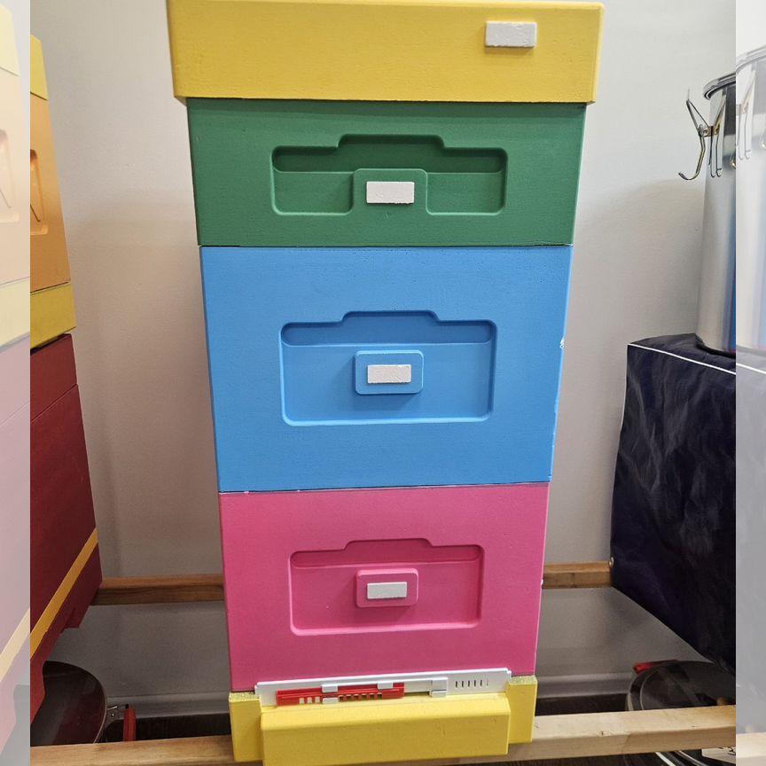 Улей дадан Лысонь 10 рам, 2 корпуса   1 магазин