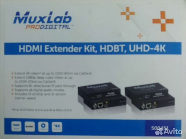 Комплект приемник и передатчик MuxLab 500451 купить в Екатеринбурге ...