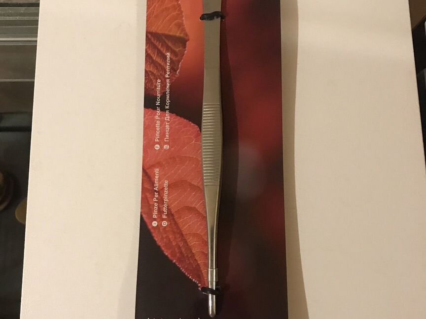 Пинцет для аквариума (кормление рептилий)