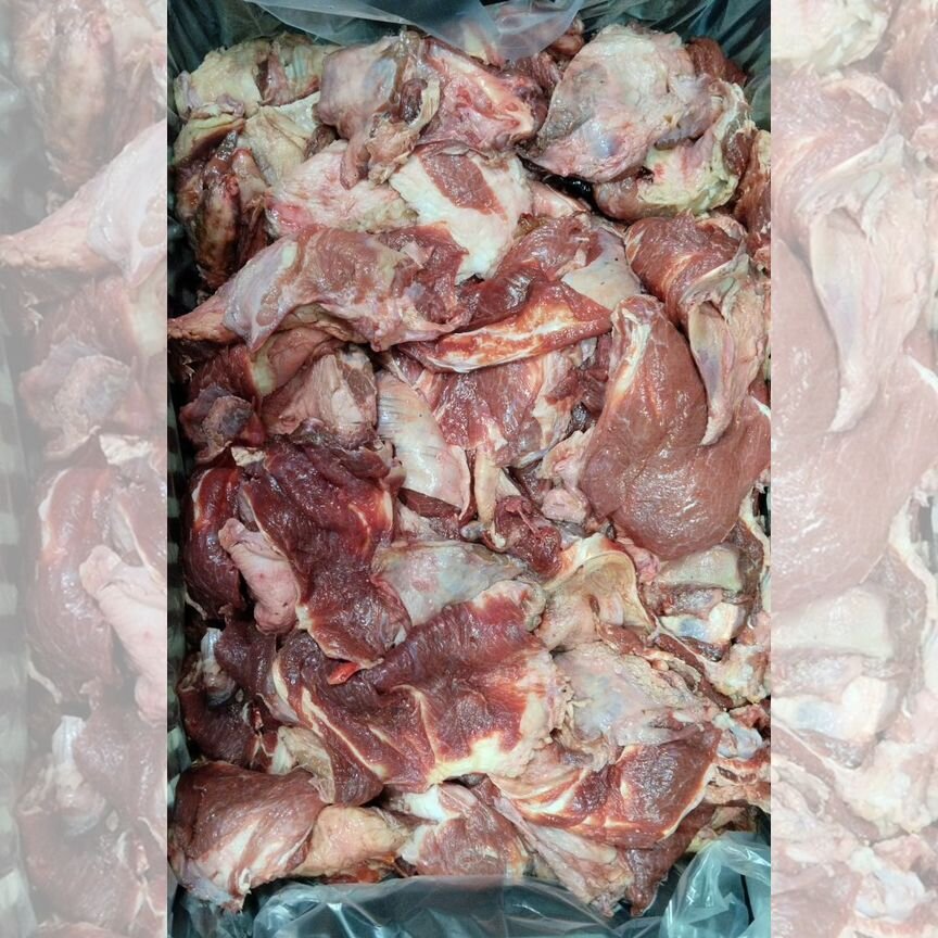 Обрезь говяжья для собак