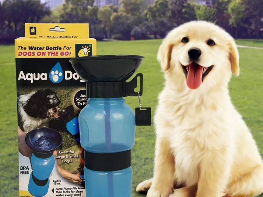 Поилка переносная для собак 500 мл. (новая)