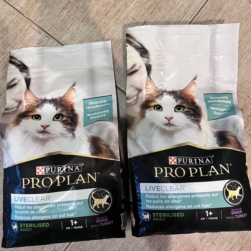 Pro Plan Live Clear Корм для кошек Purina