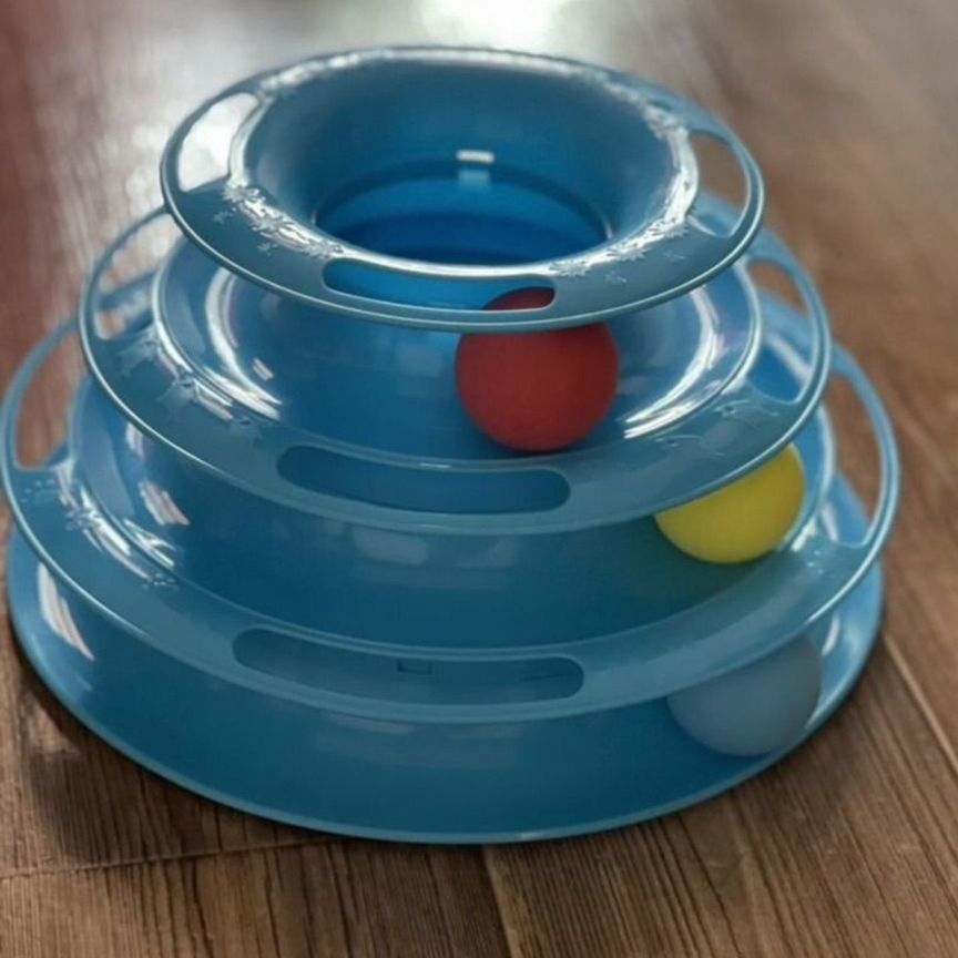 Пирамидка игрушка для кота