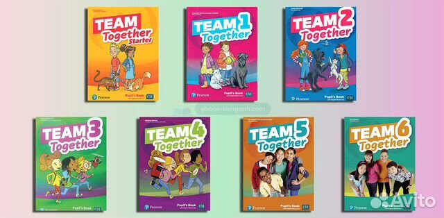 🔥🔥🔥Учебники абсолютно новые🔥🔥🔥 Team Together: Starter,1,2,3,4,5,6... купить в Москве | Авито