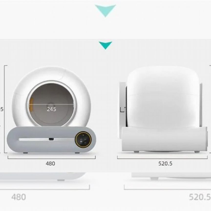 Автоматический лоток для кошек б/у