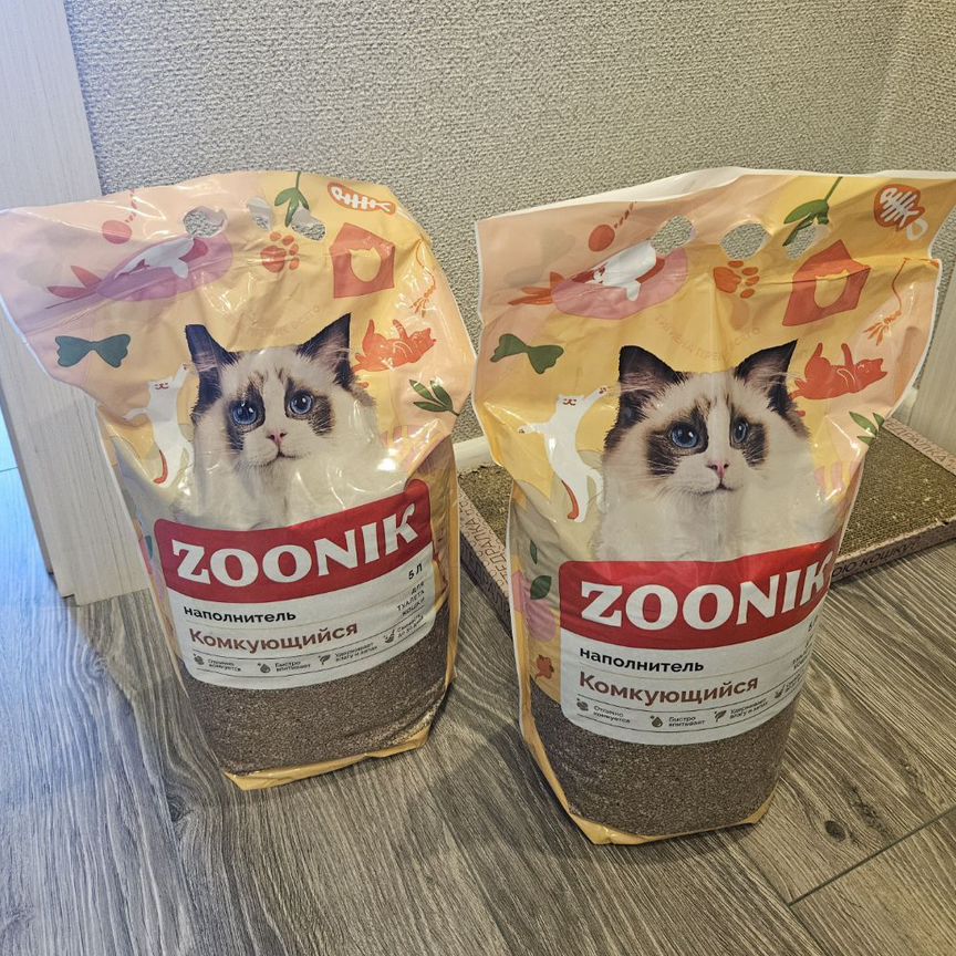 Кошачий наполнитель комкующийся