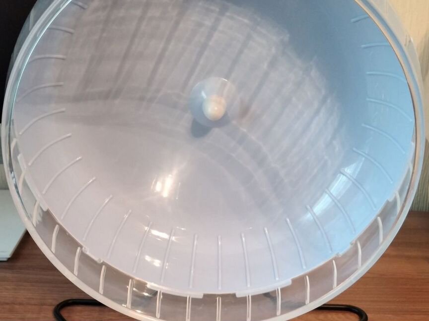 Бесшумное колесо для грызунов 30 см