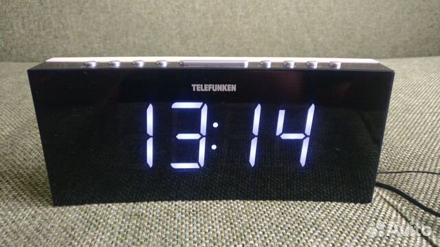 Радио-часы Telefunken TF-1569U купить в Москве | Электроника | Авито