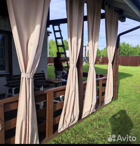 Уличные шторы для беседки веранды Оксфорд купить в Нижнем Новгороде ...
