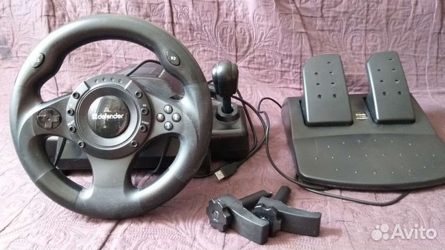Игровой руль Defender Forsage Drift GT купить в Липецке | Электроника ...