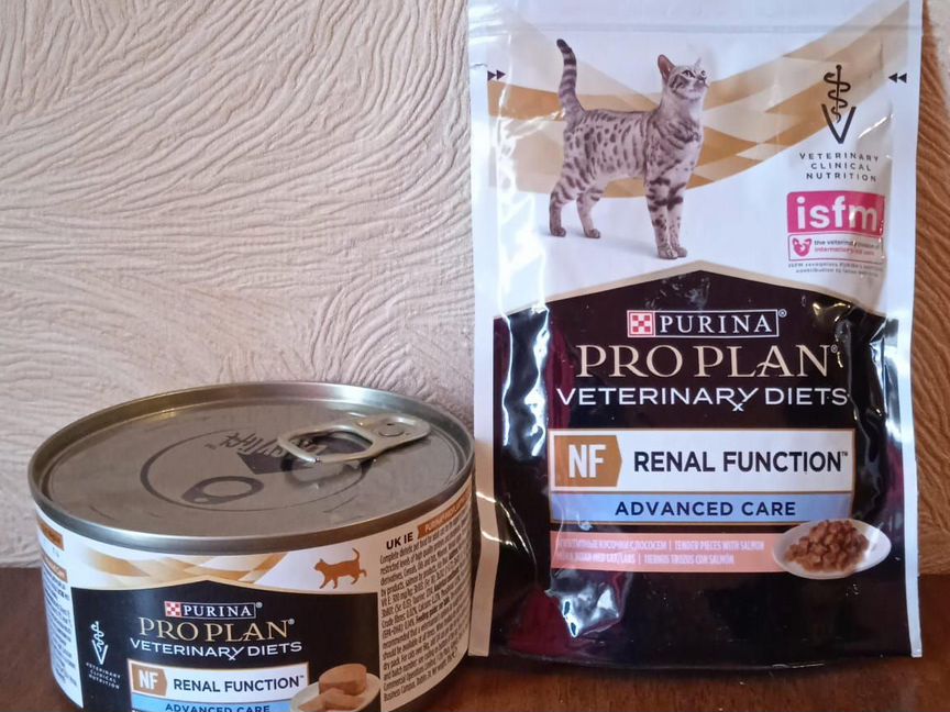 Продам корм для кошек с хпн Purina pro plan Renal