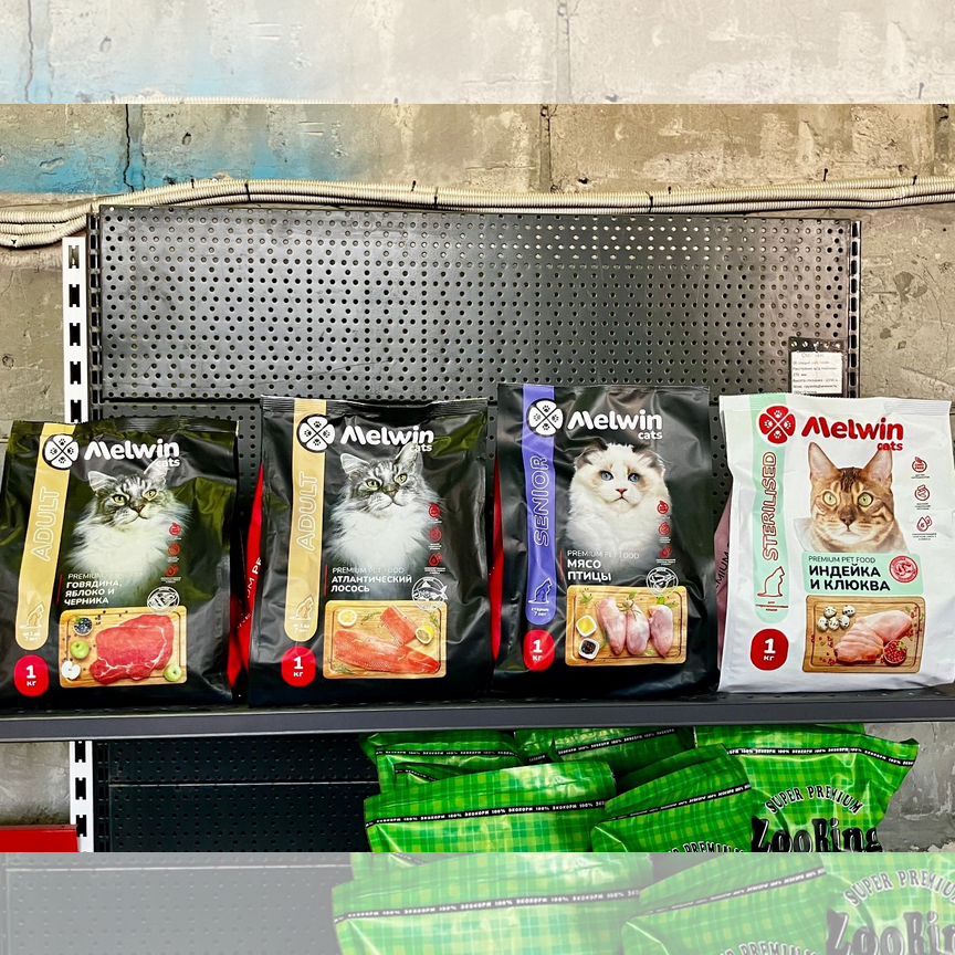 Сухой корм Melwin для кошек и собак