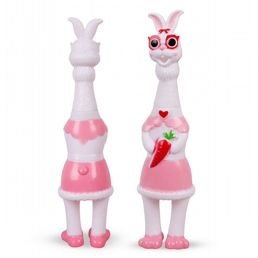 Зайчик пищалка игрушка для собак