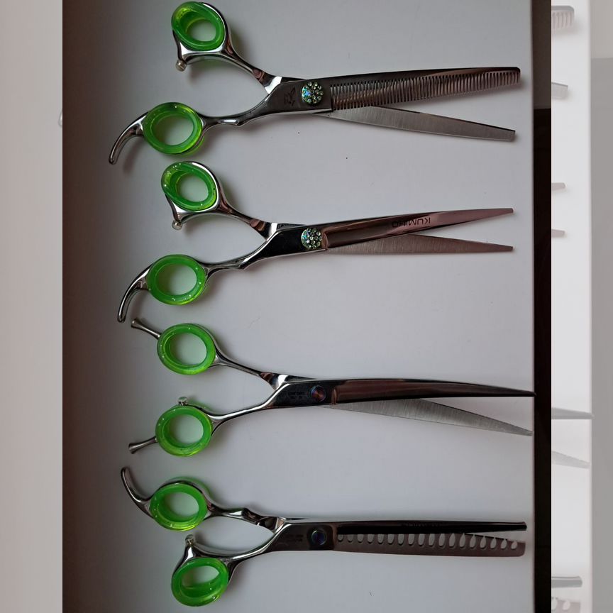 Набор ножниц для груминга kumiho