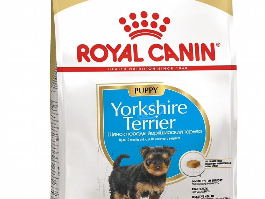 Корм Royal Canin для щенков йоркширского терьера д