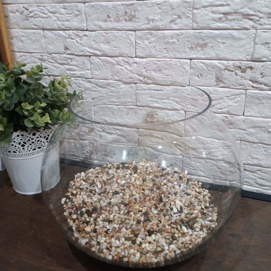 Аквариум круглый 8л