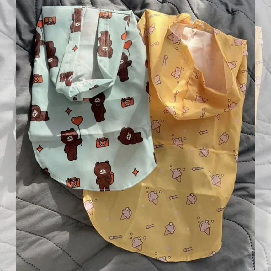 Дождевик для средней собаки девочки