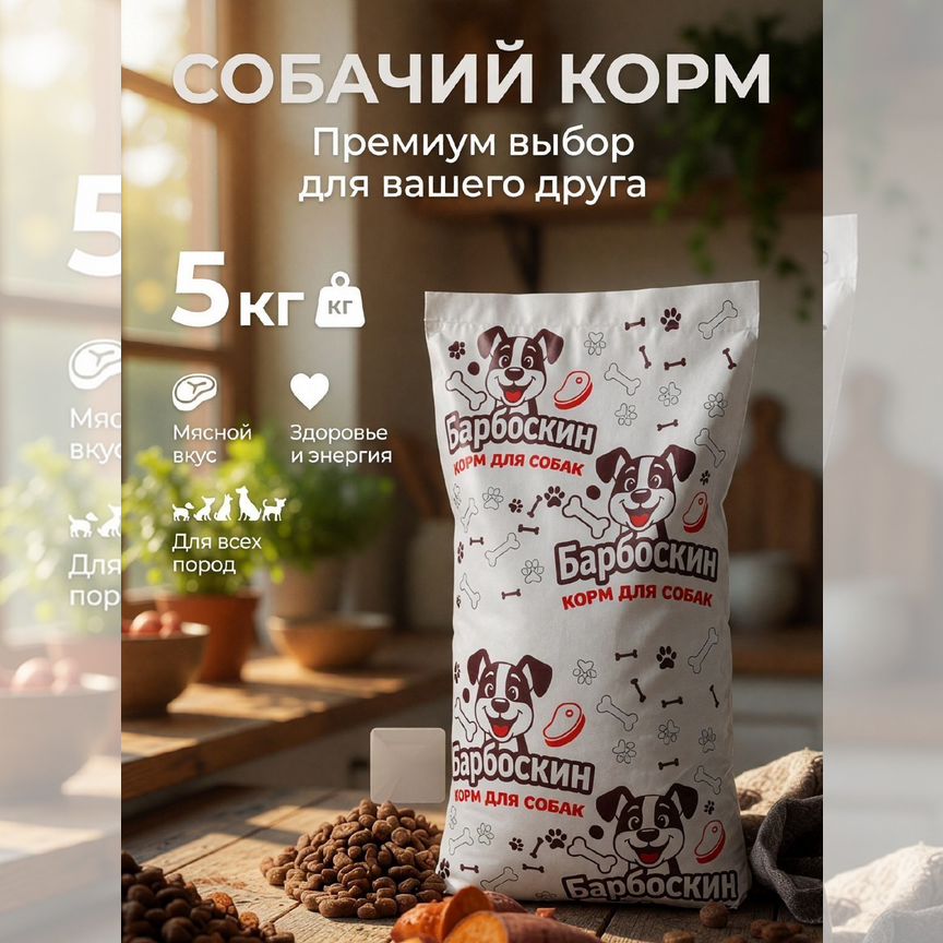 Сухой корм для собак