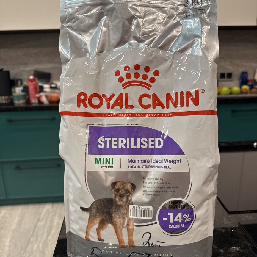 Корм для собак royal canin sterilised mini