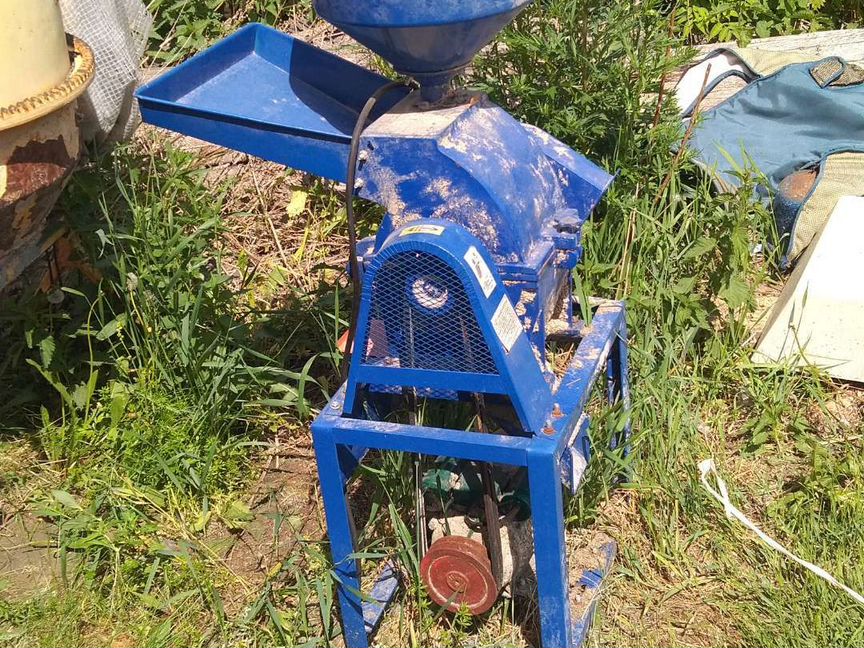 Дробилка сено зерно можно вместе