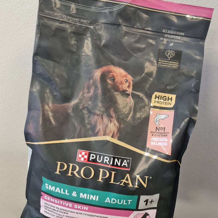 Корм для собак PRO plan лосось 3 кг