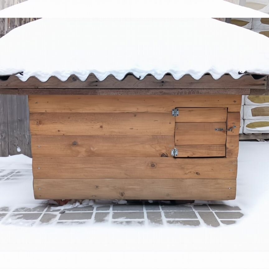 Будка для собаки утепленная