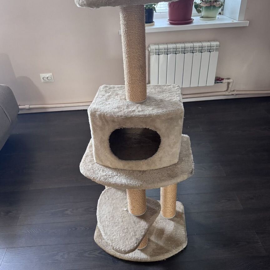 Когтеточка, домик для котов