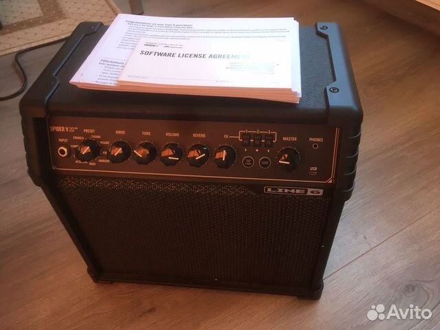 Line 6 spider v20 mk2+ godine redline 3 купить в Симферополе | Хобби и ...
