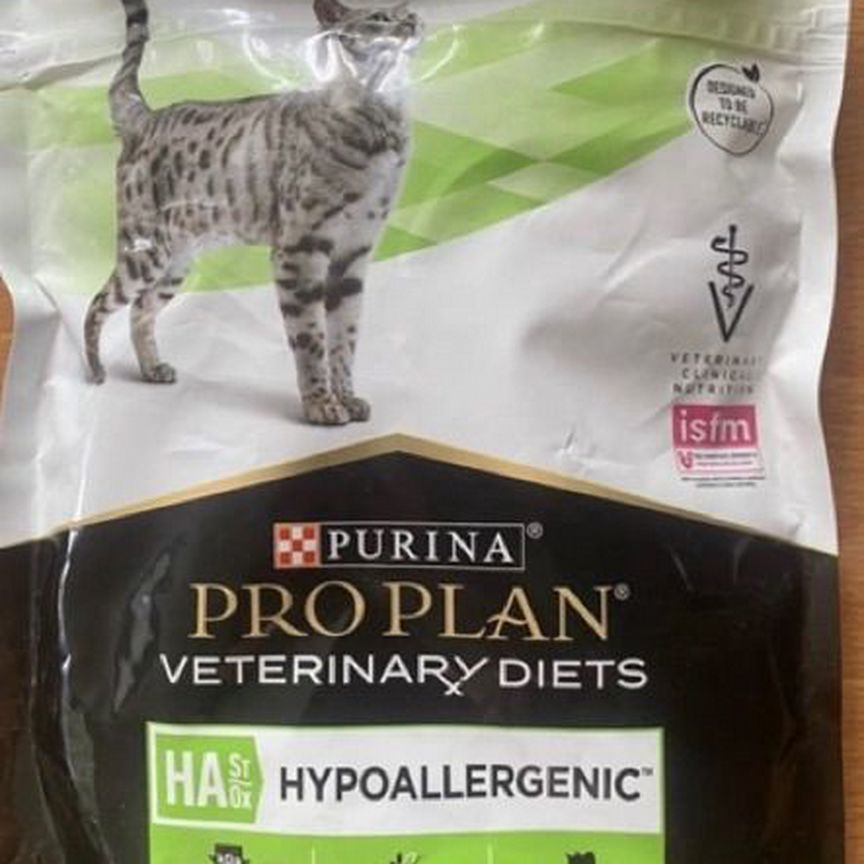 Корм для кошек proplan hypoallergenic